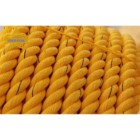 Twisted Polypropylene Rope Yellow At ₹ 115 Kg In Bhavnagar Id 21976308397