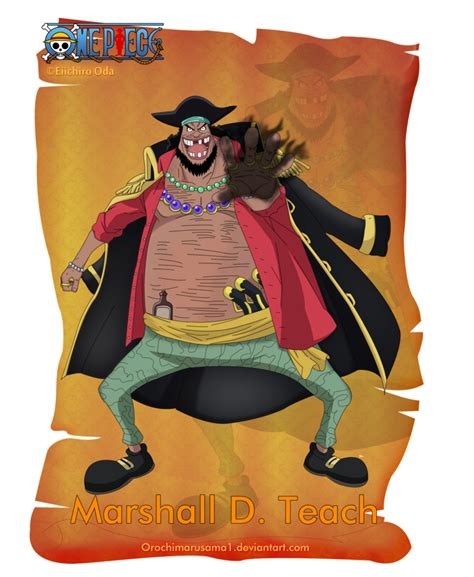 Nice Anime One Piece Marshall D Teach