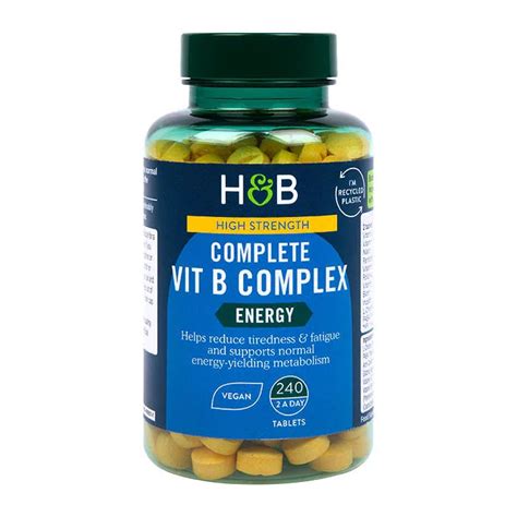 High Strength Complete Vit B Complex 240 Tabs Vitaxro