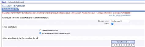 Sap Data Services Management Console Error Enterprise Authentication Could Not Log You On
