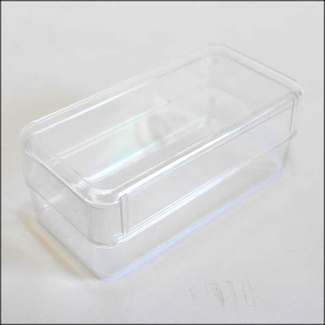 Perspex Storage Boxes