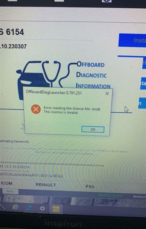 Vxdiag Odis Error Reading License File Solution