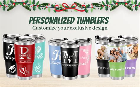 Aumuko Personalized Tumbler With Engraved Name 21