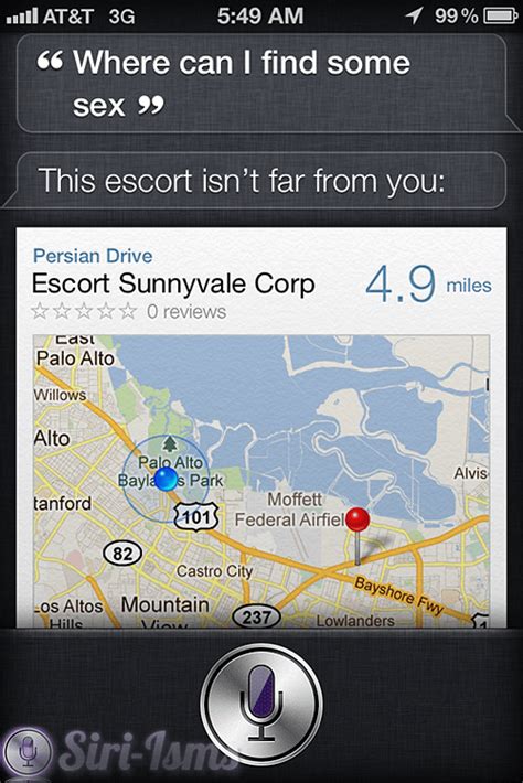 Where Can I Find Me Some Sex Siri Says Funny Things