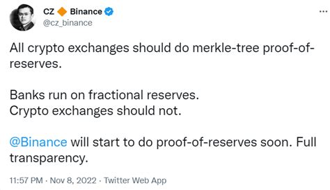 What Is The Merkle Tree Certificate That Several Top Cexs Announced Publishing As Proof That