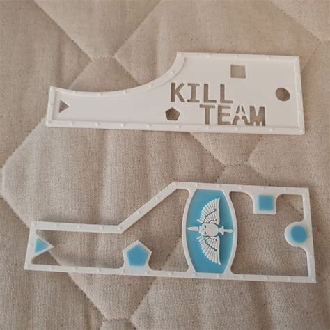 3d Print Customizable Kill Team Measuring Tool・cults