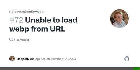 Unable To Load Webp From Url · Issue 72 · Netpyoungunitywebp · Github