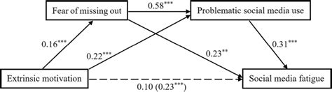 Path Analysis Results Of The Multiple Mediation Analysis Gender And Download Scientific