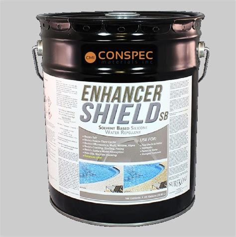 Surf Koat Enhancer Shield SB Solvent Based Silicone Sealer Conspec Materials LLC