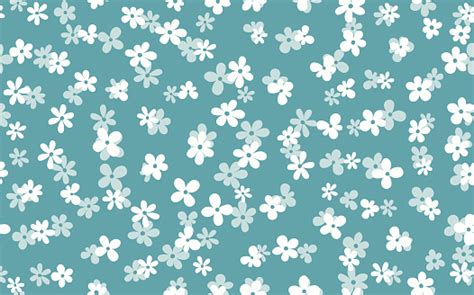 손으로 그린 컬러 플라워와 함께 매끄러운 꽃 귀여운 여름 배경 현대 꽃 구성 벽지 포스터 카드 직물 직물에 대한 패션 벡터 스톡 일러스트레이션 0명에 대한 스톡 벡터 아트