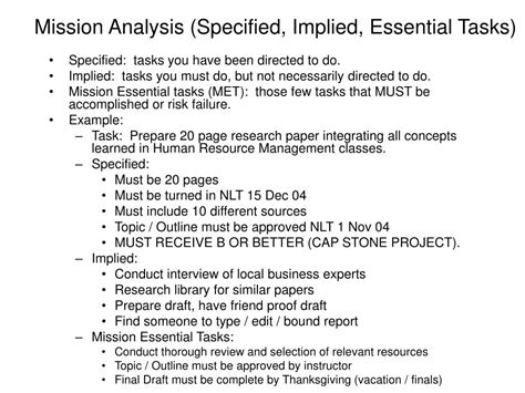 Ppt Mdmp Class Military Decision Making Process Powerpoint Presentation Id 177266