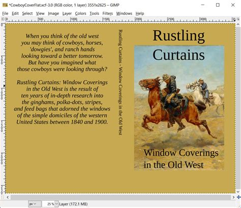 Creating Your Createspace Paperback Cover Using Gimp Blue Paper