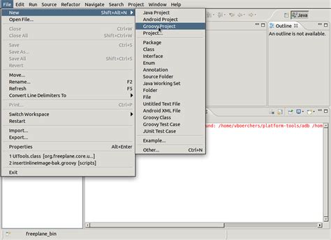Scripting Environment Setup Freeplane Documentation