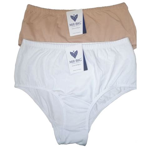 Chiloti Dama Cu Talie Inalta Din Bumbac Masuri Mari XL