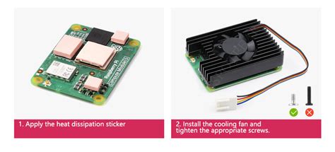 Cm5 Cooler Heatsink Fan 5v 3007 B For Raspberry Pi Compute Module 5