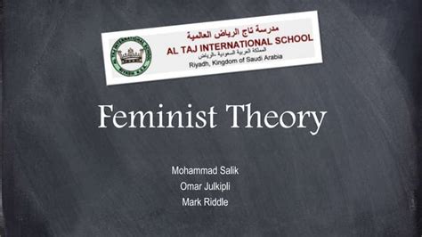 Diss Feminist Theory Pptx