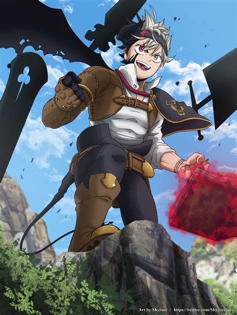 Asta Black Clover Drawn By Shyroceruss Danbooru