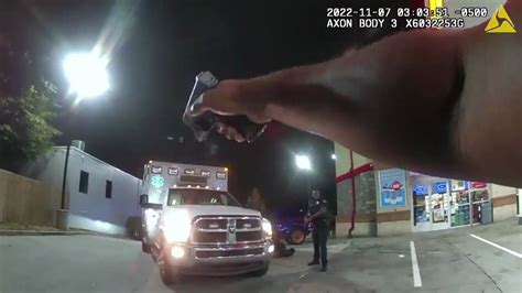 Body Camera Video Shows Atlanta Police Arrest Man Accused Of Ambulance