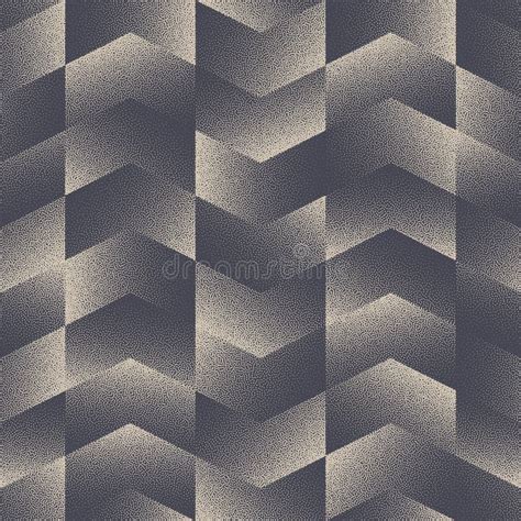 Chevron Geometric Texture Vector Seamless Pattern Modern Art Abstract Background Stock Vector