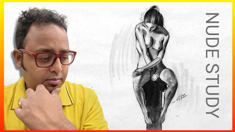 How To Draw Female Figure With Simplified Anatomy Study Nude Figure Drawing