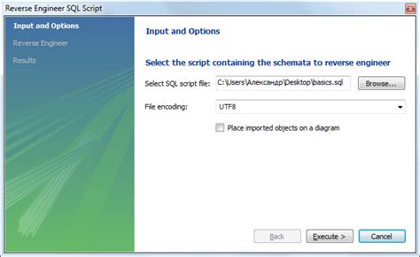 Mysql Workbench Database Creation