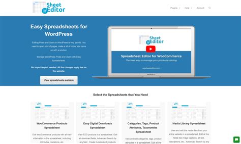 Wp Sheet Editor Premium