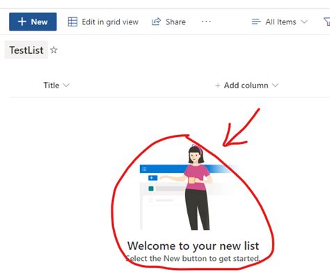 How To Hide Welcome Message For An Empty Sharepoint List Pankaj