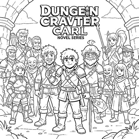 Best Dungeon Crawler Coloring Pages Free Printable Pdf