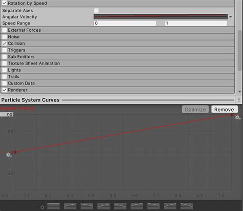 Particle System Stop Rotation On Collision Unity Engine Unity