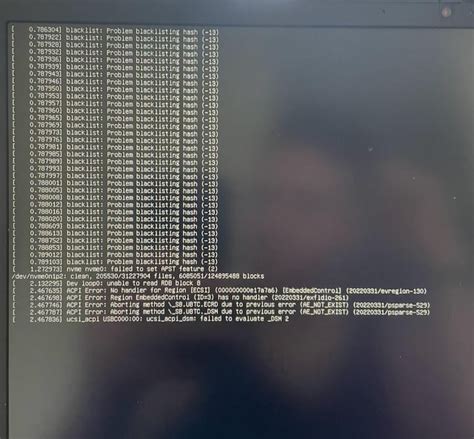 22 10 errors during boot and regular crashes r ubuntu