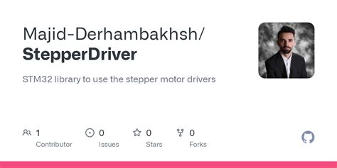 Github Majid Derhambakhsh Stepperdriver Stm Library To Use The Stepper Motor Drivers