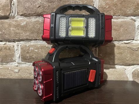 Переносний ліхтар повербанк на сонячній батареї 2678 198 грн Освітлення Миколаїв на Olx