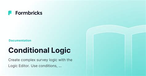 conditional logic documentation formbricks