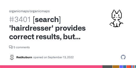 Search Hairdresser Provides Correct Results But Hairdressers Doesnt · Issue 3401