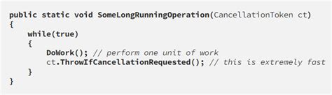 Cancellationtoken In Asynchronous Programming C