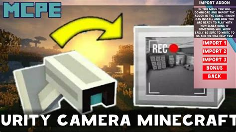 Security Cameras For Minecraft Apk For Android Download