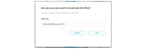 Duplicate Rename Or Move A Workflow Chat Flow User Guide