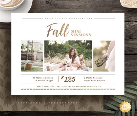 Free Fall Mini Session Templates