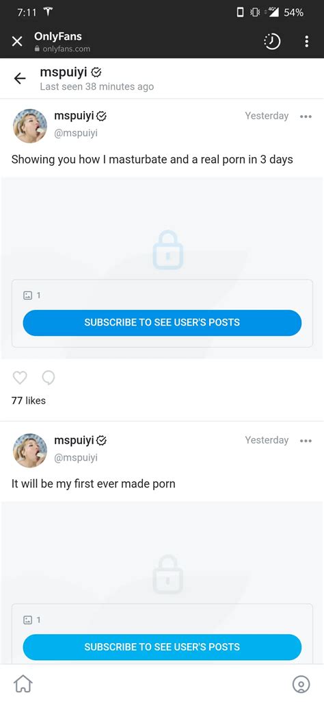 Ms Puiyi Masturbation Ppv Link 🖇️👇🔥🥵 Scrolller