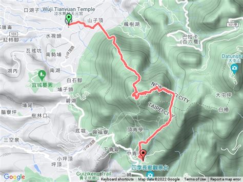 山仔頂登山步道天元宮 面天山 向天山青天宮 健行筆記