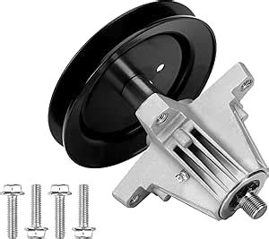 Replacement Spindle Assembly With Pulley Compatible With Mtd Troy