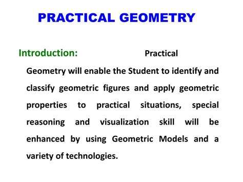 Ppt Practical Geometry Powerpoint Presentation Free Download Id