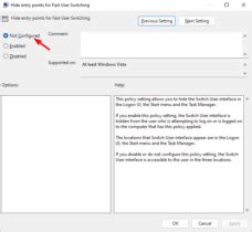 Fast User Switching On Windows 11 How To Enable Or Disable