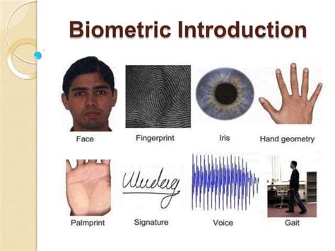 Introduction To Biometrics Security Pptx