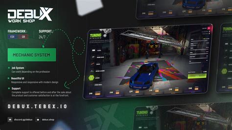 ESX QB Mechanic Tuner Script FiveM Releases Cfx Re Community