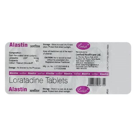 Loratin Loratadine Tablet 10 Mg At ₹ 30 Pack In Nagpur Id 11714604412