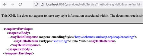 Springboot2 应用 Axis 14 开发 Webservice 隔叶黄莺 Yanbin Blog 软件编程实践