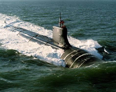 On This Day In 1995 The First In Class Submarine Uss Seawolf Ssn 21 Was Christened At