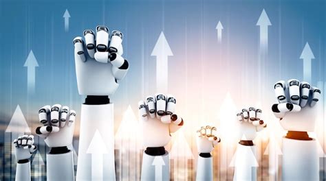 Premium Photo Mlp Business Growth Concept By Using Ai Robot And Machine Learning Technology