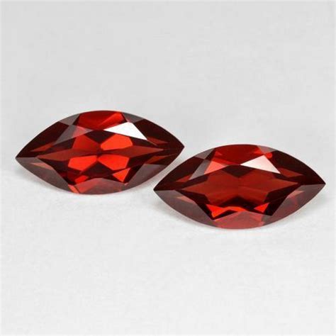 Sold Price 3ct Marquise Cut Pyrope Garnets January 2 0122 10 00 Pm Est